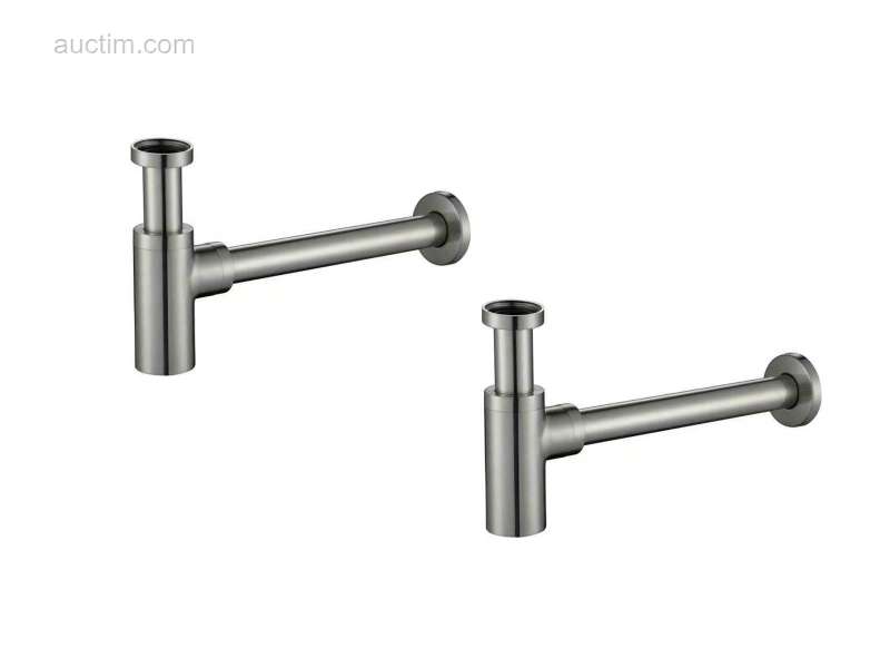 2x Sifoane Akosi Oțel inoxidabil periat